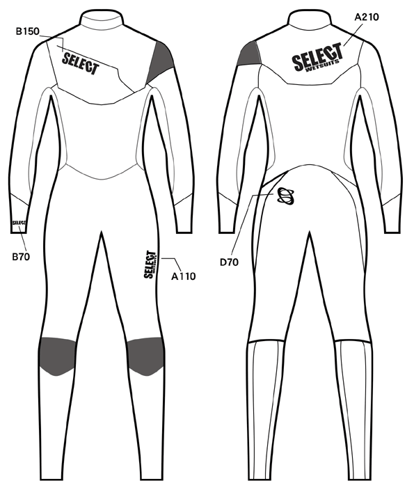SELECT WETSUITS BALLOON NECK ENTRY